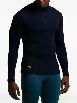 REWOOLUTION Zip Performance Top - Blue