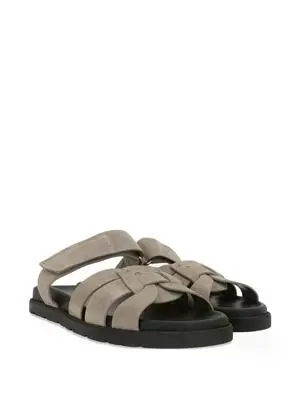DOUCAL'S Matilde Leather Sandals - Neutrals