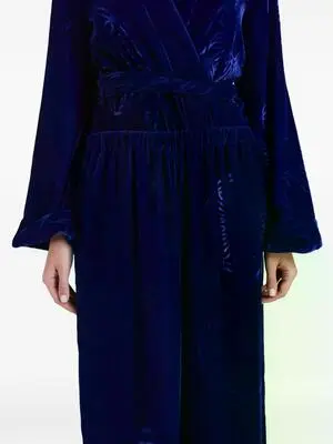 Themis Z Kyma Embossed Trousers - Blue