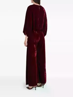 Themis Z Anthos V-neck Flared Jumpsuit