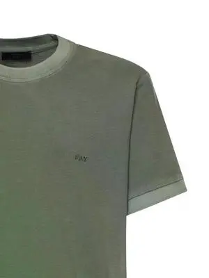FAY Logo-embroidered T-shirt