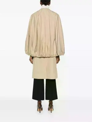 TOTEME Detachable Cape Coat - Neutrals
