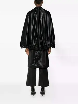 TOTEME Detachable Cape Coat - Black