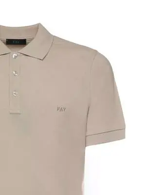 FAY Logo-embroidered Polo Shirt
