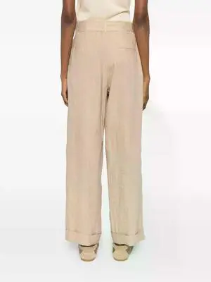 PANICALE Belted Pleated Trousers