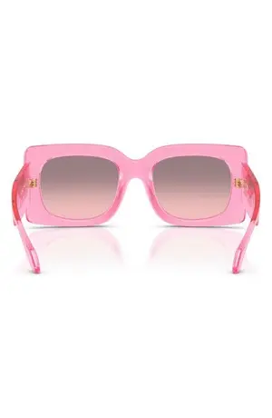 Versace 54mm Gradient Square Sunglasses