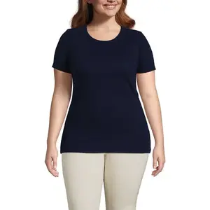 Lands' End Ribbed T-shirts For Women
