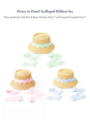 BITS & BOWS Pretty In Pastel Ribbon Set - Pastel Pink/green/blue