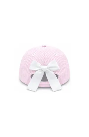BITS & BOWS Bunny Bow Baseball Hat