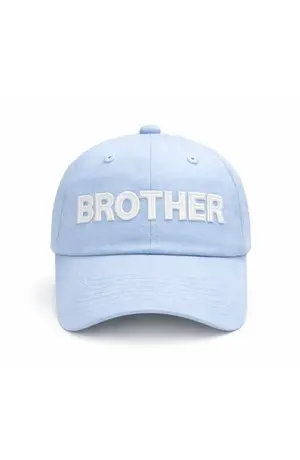 BITS & BOWS Brother Baseball Cap - Light Blue