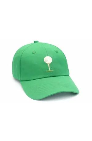 BITS & BOWS Embroidered Baseball Cap - Green