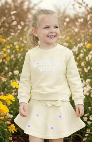 BITS & BOWS Crewneck Southern Belle Sweatshirt