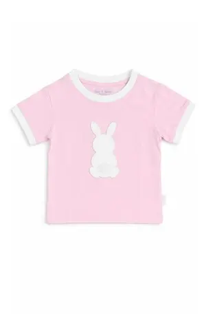 BITS & BOWS Cottontail Bunny T-shirt - Pink
