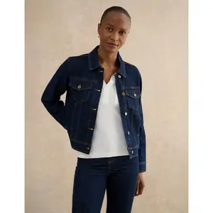 HOBBS LONDON Vivienne Denim Jacket - Indigo