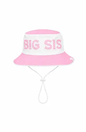 BITS & BOWS Big Sis Bucket Hat