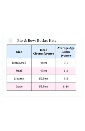 BITS & BOWS Golf Bucket Hat