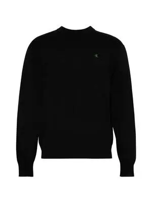 Calvin Klein Logo Sweater - Black