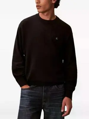 Calvin Klein Logo Sweater - Black