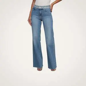 L'Agence Louane Wide-leg Flare Jean
