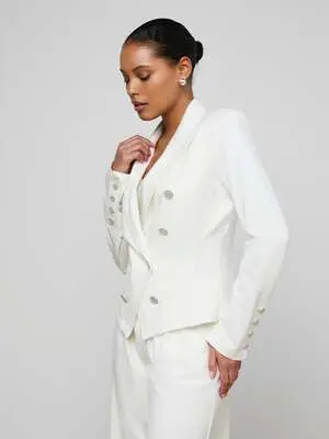 L'Agence Emerson Ponte Blazer - Ivory