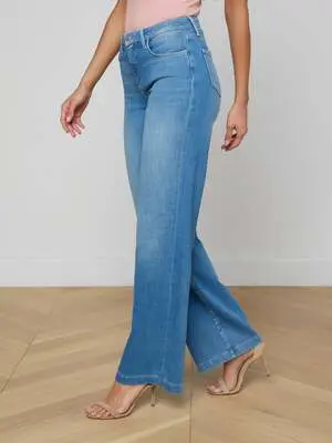 L'Agence Clayton Wide-leg Jean