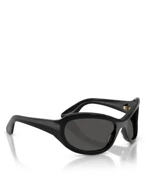 Oliver Spencer Oval Sunglasses, 64mm