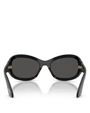 Oliver Spencer Oval Sunglasses, 64mm