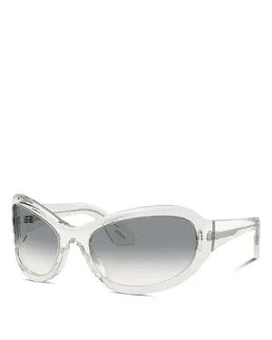 Khaite Oliver Peoples Oval Sunglasses