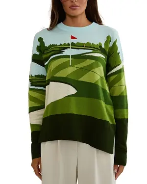Beach Riot Callie Golf Course Sweater - Fairway