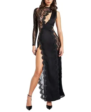 Miss Circle Cut Out Evening Dresses