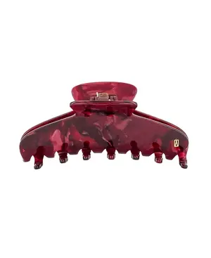 Alexandre De Paris Effet Speciaux Large Hair Clip - Red