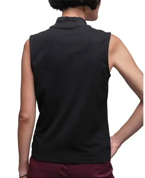 WILDFANG The Everyday Mock Neck Tank Top - Black
