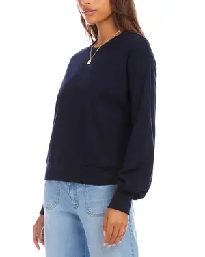 Karen Kane Long Sleeve Ribbed Top