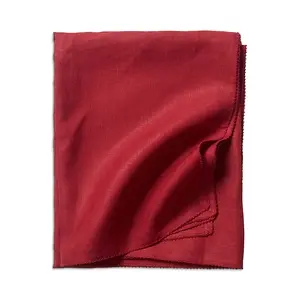 JULISKA Berry Scallop Tablecloth, 60 X 120 - Ruby