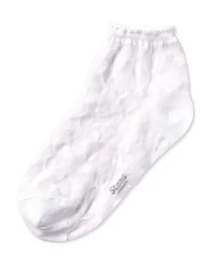 STEMS Sydney Sheer Lace Socks - White