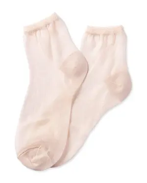 STEMS Hailey Silky Sheer Socks - Ivory