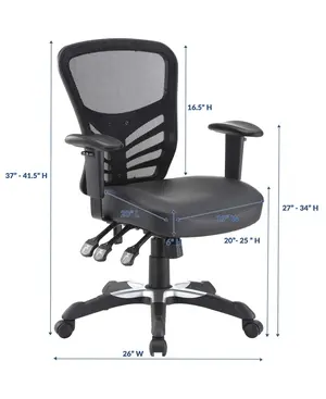 MODWAY Articulate Vinyl Office Chair