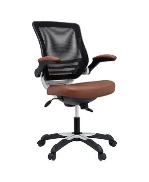 MODWAY Edge Vinyl Office Chair - Tan