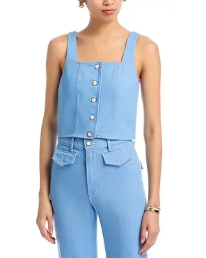 Veronica Beard Spensley Vest - Bayside