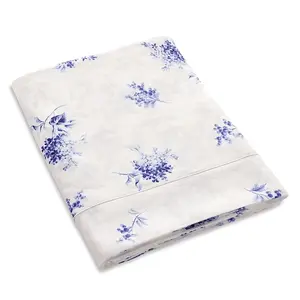 ANNE DE SOLENE Flat Sheet, Queen - Cristal