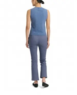 CARTOLINA Lou Knit Tank - Gallery Blue