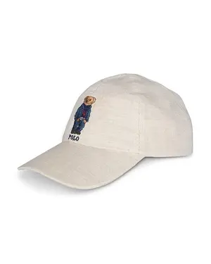 Polo Ralph Lauren Linen Baseball Cap - Grey Heather