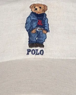Polo Ralph Lauren Linen Baseball Cap - Grey Heather