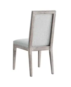 MODWAY Maisonette French Vintage Tufted Fabric Dining Side Chairs, Set Of 2