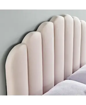 MODWAY Veronique Performance Velvet Headboard - Pink
