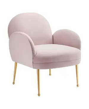MODWAY Transcend Performance Velvet Armchair - Pink