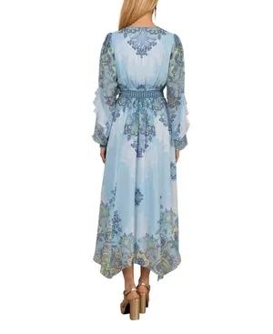Hale Bob Kamilah Chiffon Dress