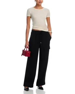 Helmut Lang Soft Cargo Pants - Black