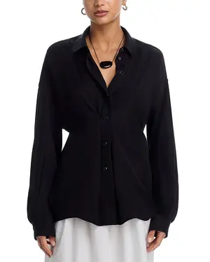 Helmut Lang Soft Cinched Shirt