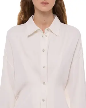 Helmut Lang Soft Cinched Shirt - Ivory